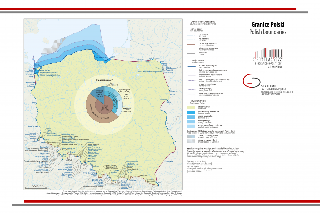 MAPA TYGODNIA: Nowe granice Polski - Geograficzno-polityczny atlas Polski.